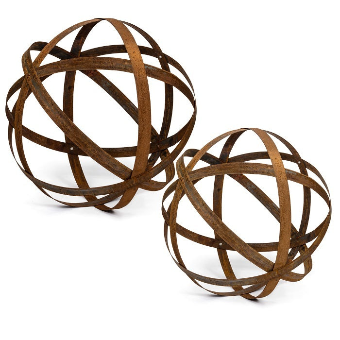 Australian Rusted Sculptural Ball Garden Art – Homewares on Point