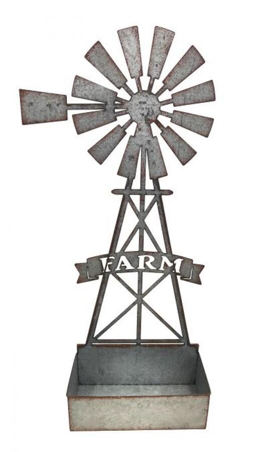 Rustic Windmill Tall Farm Planter Set 2 – Homewares on Point
