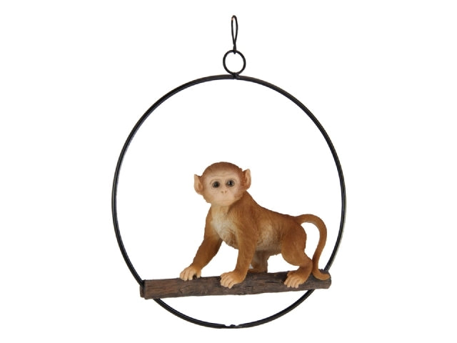 Australian Monkey In Ring Hanging Decor